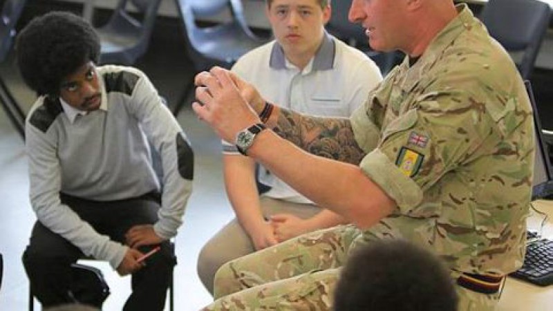 Edinburgh Students in Army Career Preparation Course