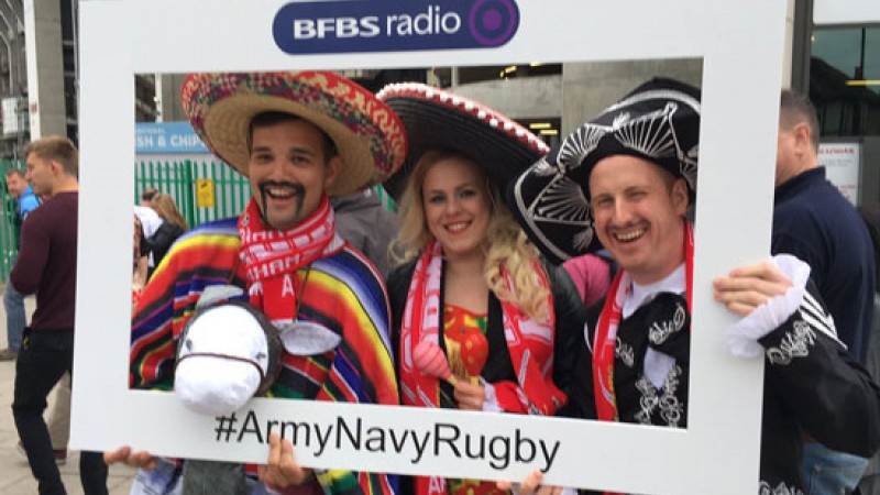 Army v Navy Lark: Snap Happy Heroes Are A Picture