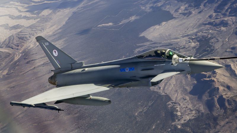 Typhoons soar through the skies for Ex Red Flag's 50th anniversary in ...