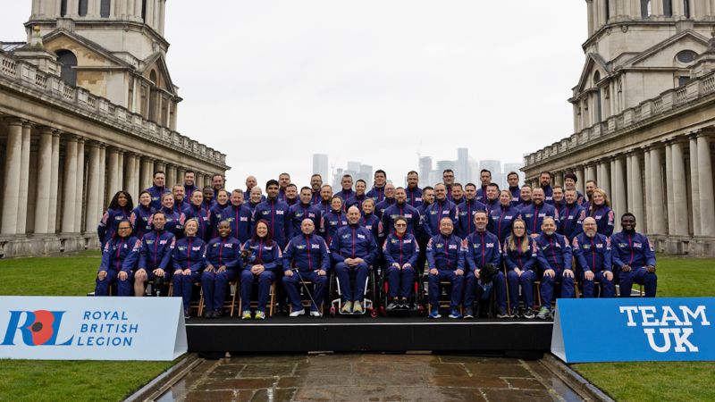 Revealed: Team UK taking on this year's Invictus Games
