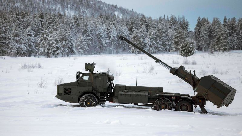 Royal Artillery fires new Archer howitzer for first time in Swedish Lapland