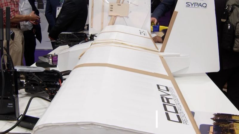The flat-packed cardboard drones held together with elastic bands that ...