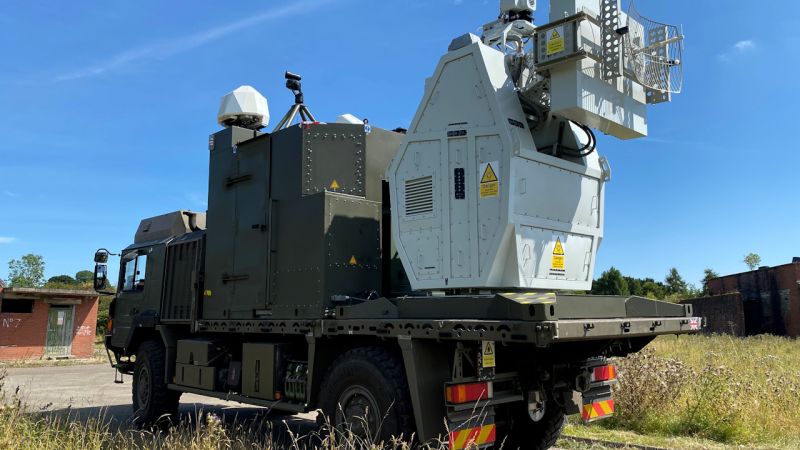 British Army's new energy weapon destroys drones at a cost of just 10p ...