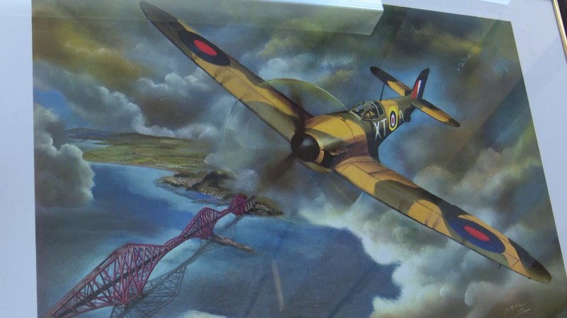Historic Spitfire Commemorated In Print