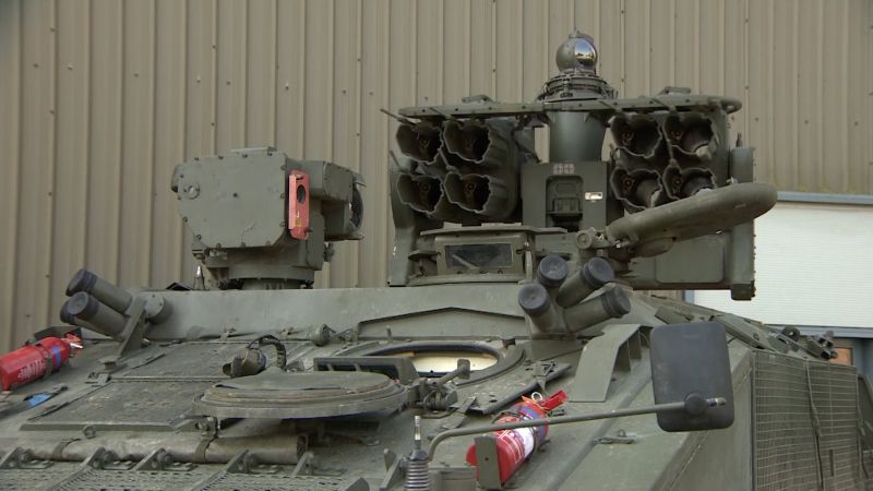 Six UK Stormer missile-carrying vehicles arrive on Ukrainian frontline