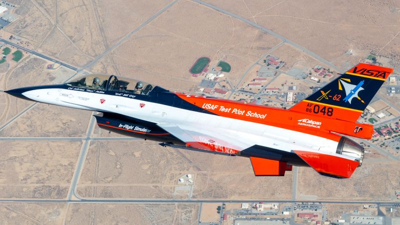 US conducts historic first dogfight between AI-controlled F-16 and ...