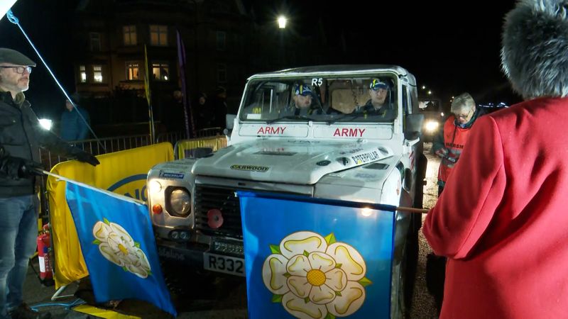Military rally drivers tackle the dusty trails of the Trackrod Rally in ...