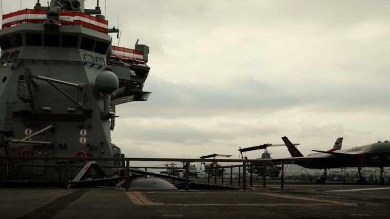 Taking new tech to the water - Turkey unveils drone carrier