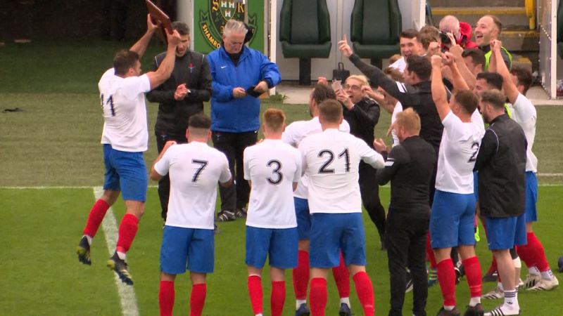 Late drama as UKAF footballers defeat Irish Defence Forces