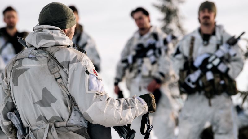 Nordic Response 24: UK Commandos train to defend frozen terrain against ...