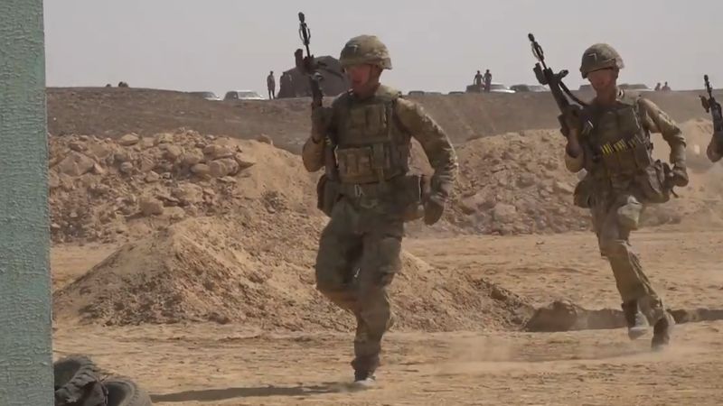 Exercise Khanjar Oman: British soldiers put to the test in the Omani heat