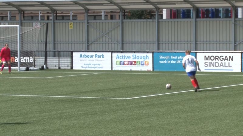 UKAF Women's Football Team Thrash Irish Defence Forces