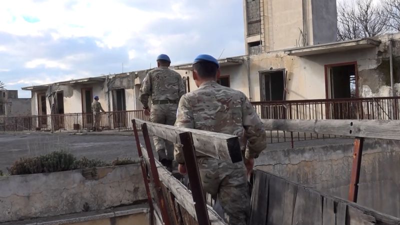 Exclusive: British UN peacekeepers use new patrol tactics in eerie ...