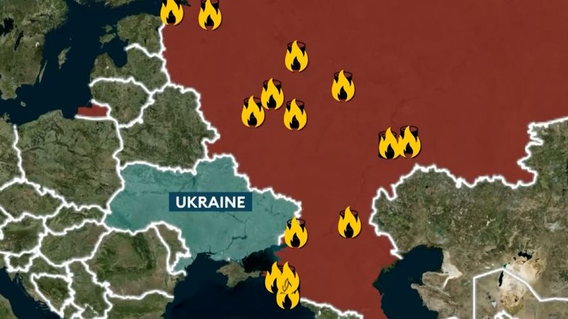 Russia's wallet bleeds as Ukraine attacks multiple oil and gas sites ...
