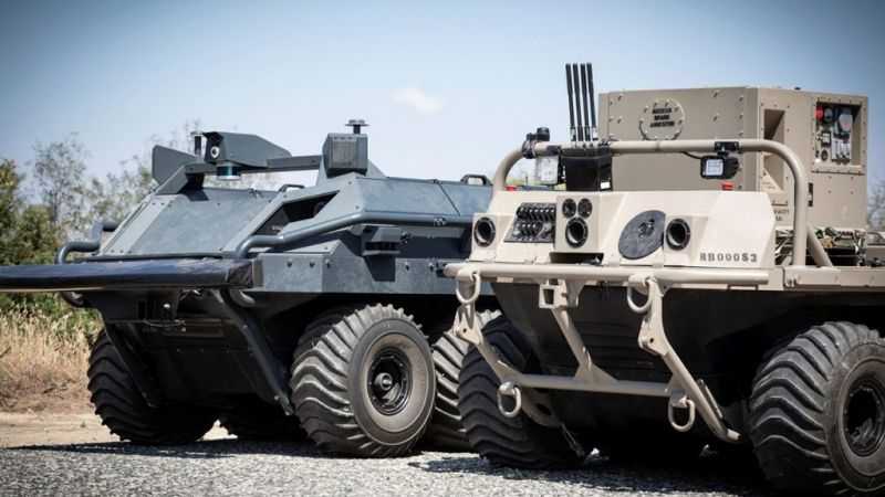 Army Tests New Unmanned Vehicle In Cyprus