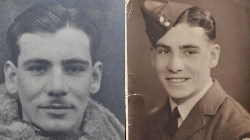 RAF trainee pilot organises Typhoon flypast for his WW2 veteran pilot ...