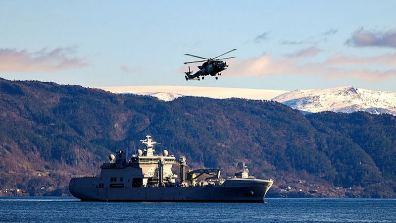 UK Wildcat crews and Norwegian sailors prepare for deployment with ...