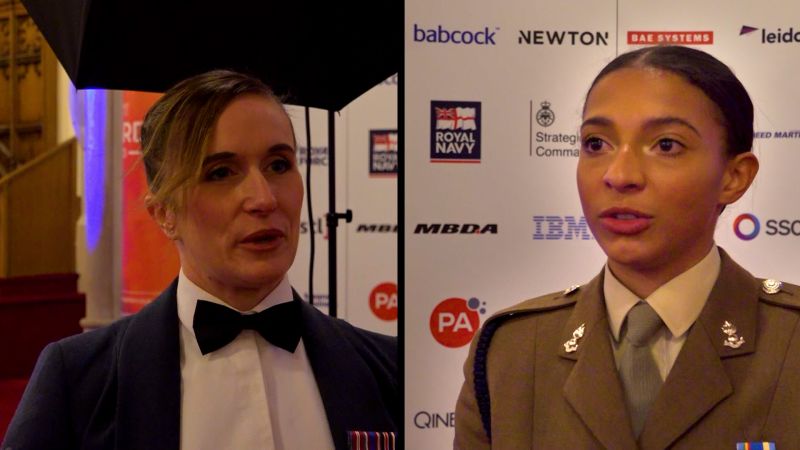 RAF Chief Technician emerges a double winner at the Women in Defence Awards