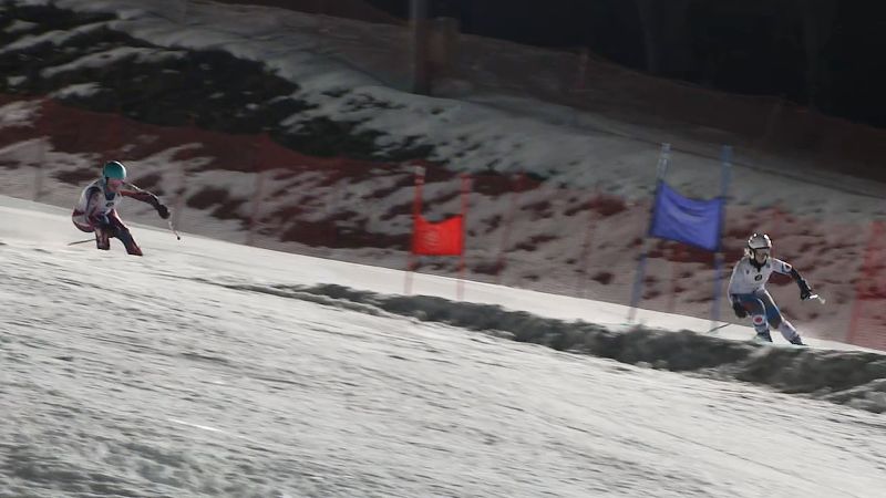 Women's Alpine Parallel Giant Slalom decided in dramatic tie-breaking ...