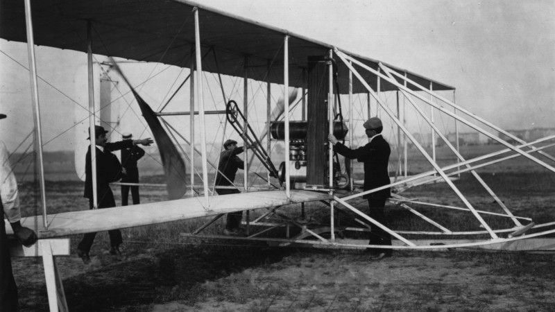 A Look Back at the Wright Brothers' 1909 Military Flyer