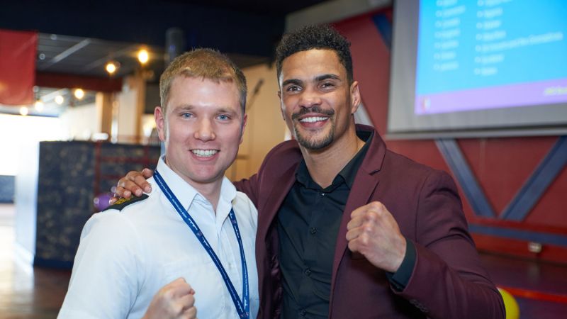 Former Team GB Boxer Anthony Ogogo Helps Celebrate Military Diversity