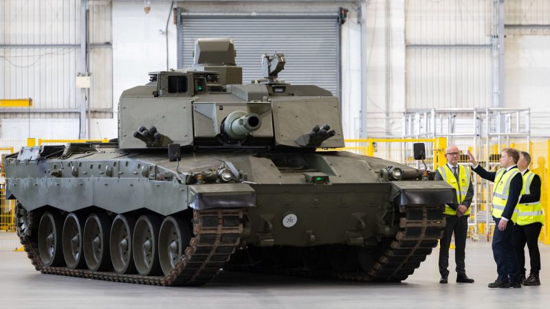 Challenger 3: Army's lethal new main battle tank rolls off the ...