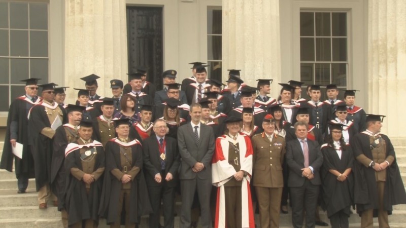 Cadets Rewarded With Sandhurst Graduation Ceremony