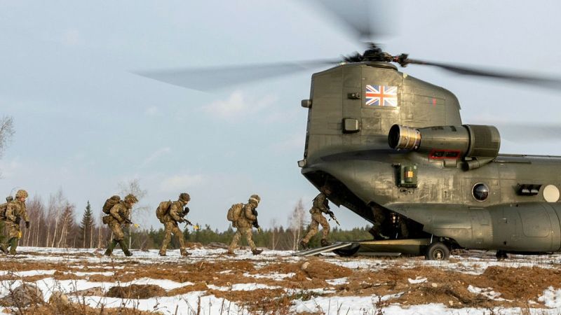 More than 1,500 British troops join Nato's largest annual exercise in ...
