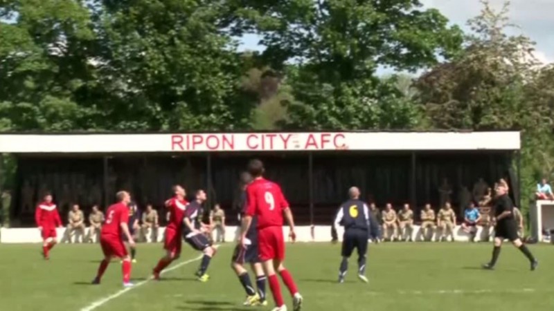 Ripon City Hosts Yorkshire Services Football Final