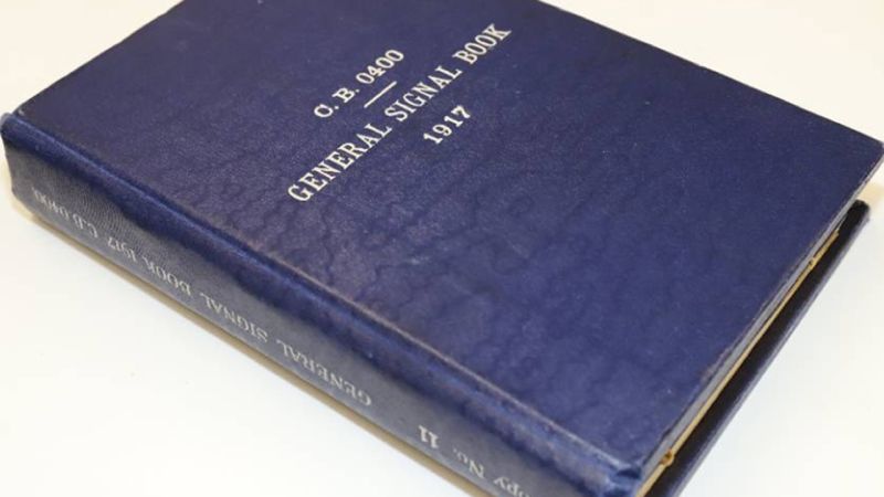 Rare First World War codebook found in donations box sells for four figures