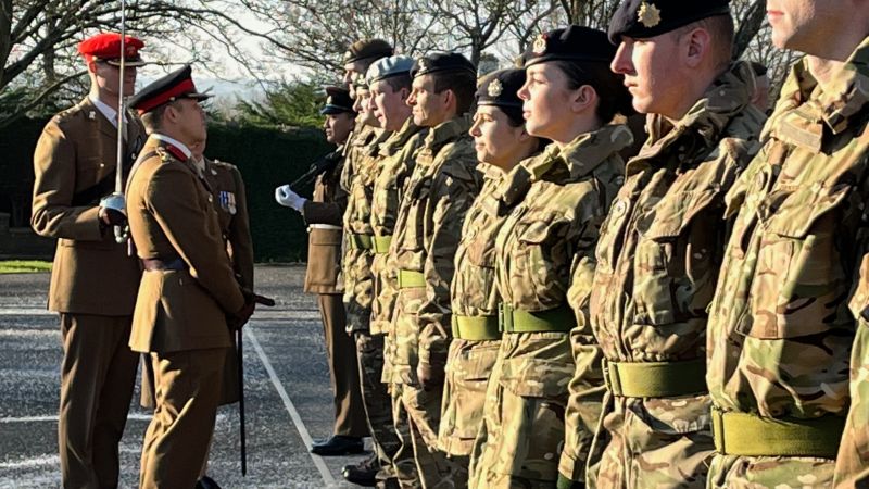 Military holds first passing out parade of 2023 as Army welcomes 67 new ...