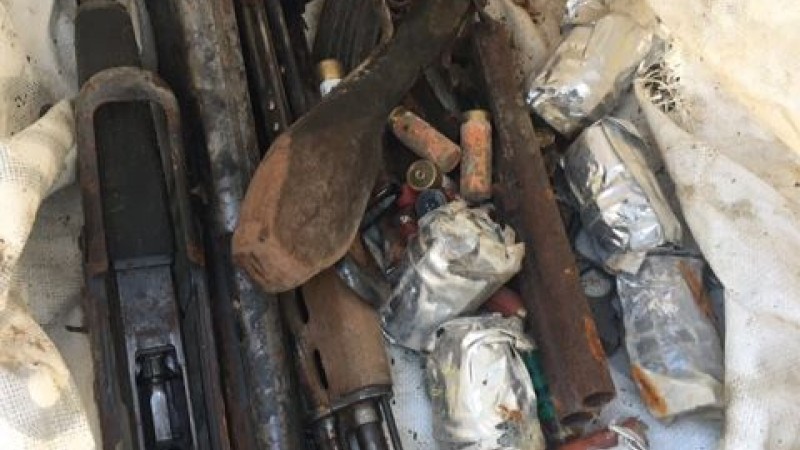 Gun Stash Including AK47s Found In Essex