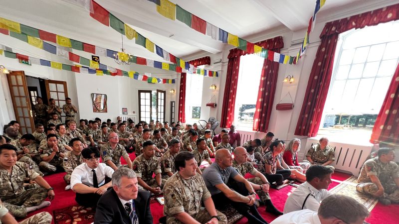 Former Sergeants' Mess transformed into Gurkha temple at Colchester ...