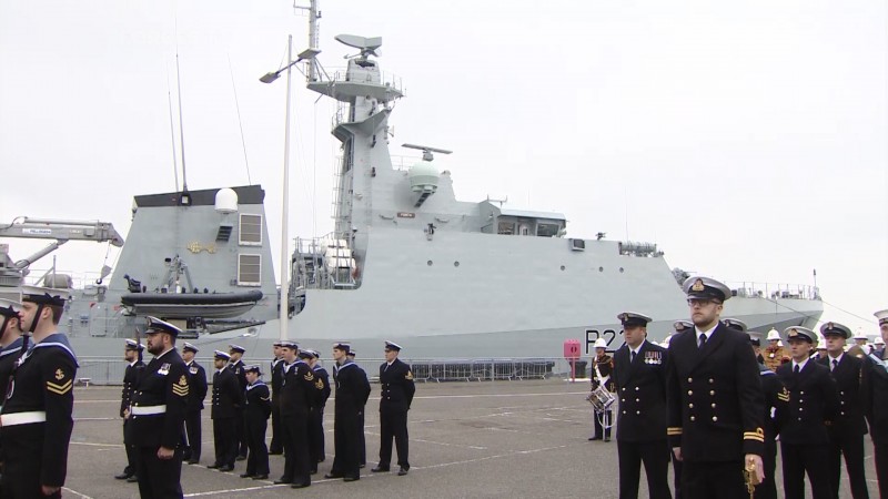 HMS Forth Formally Enters Service