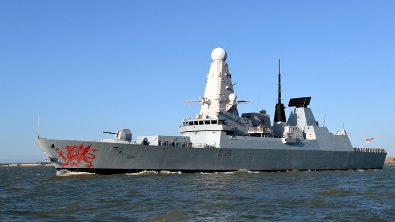 Fire 'Damages £1 Billion Royal Navy Destroyer'