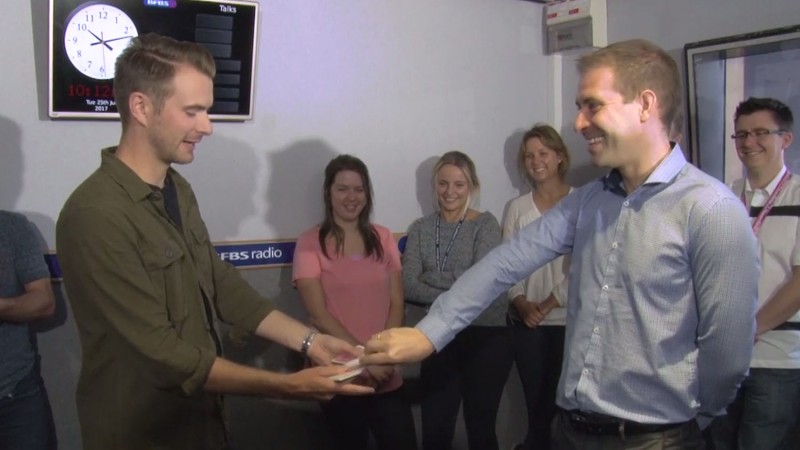 WATCH: BGT Winner Richard Jones Brings The Magic To Forces Radio