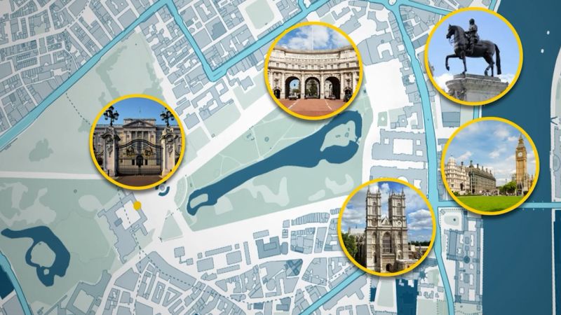 Watch: King Charles III's coronation route through the capital