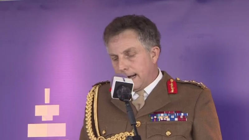 British Army Chief Encourages Internet Generation To Sign Up