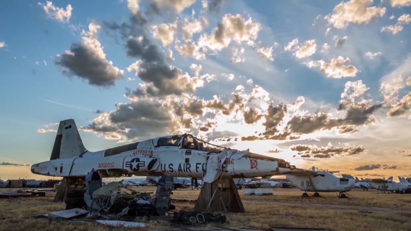 At The 'Boneyard': A Look Around The US Military's Collection Of ...