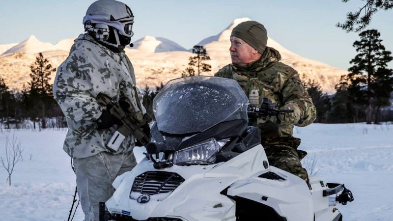Second Sea Lord commends UK Commando Force's Arctic expertise at Camp ...