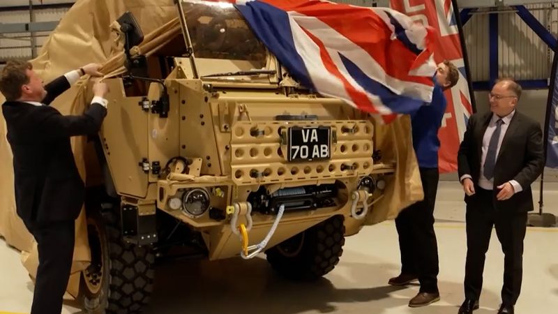 Day of the Jackal: Improved variant of British Army vehicle goes into ...