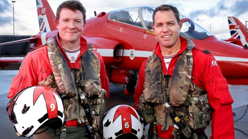 Red Arrows mark the completion of their 60th season and bid farewell to ...