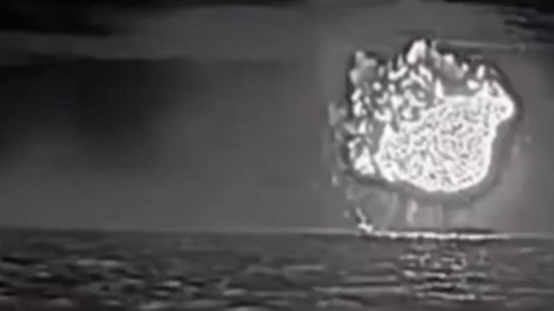 Watch: Dramatic footage shows Ukrainian surface drones destroying ...