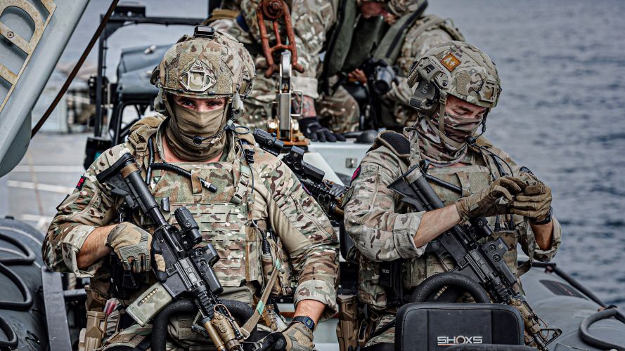 In pictures: HMS Trent in West Africa supporting maritime security