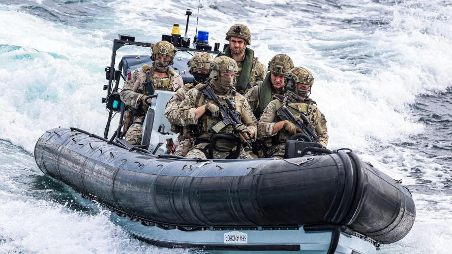 In pictures: HMS Trent in West Africa supporting maritime security