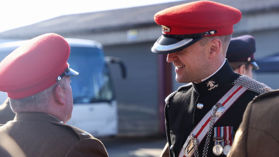 In pictures: Queen's Own Yeomanry freedom parade through York
